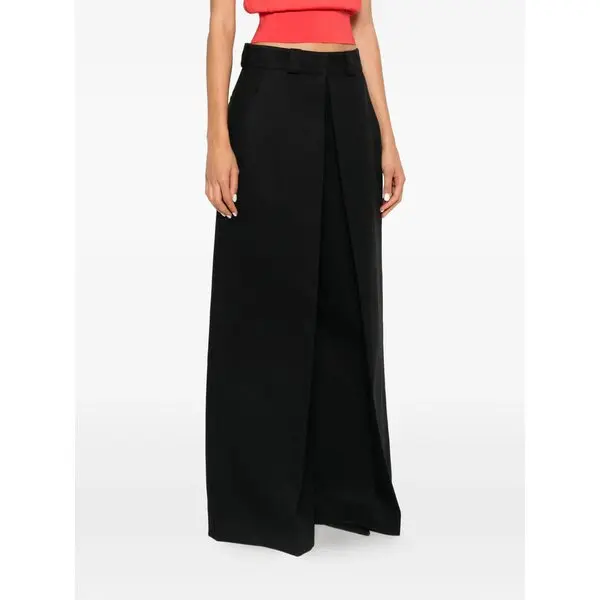 Balenciaga Palazzo Pants With Inverted Pleat