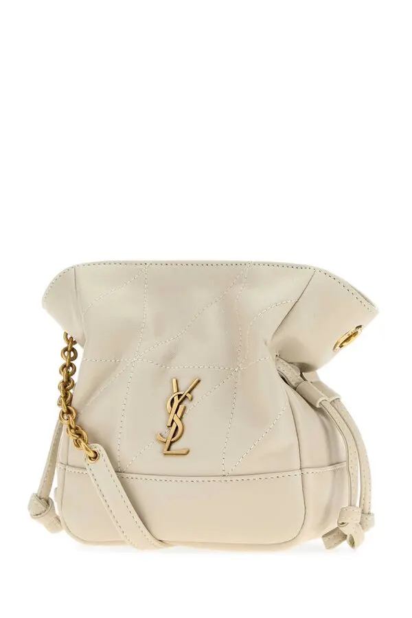 Saint Laurent Leather Mini Bucket Bag