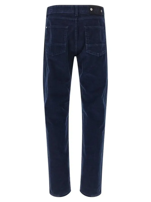 Stone Island Corduroy Straight Leg Pants