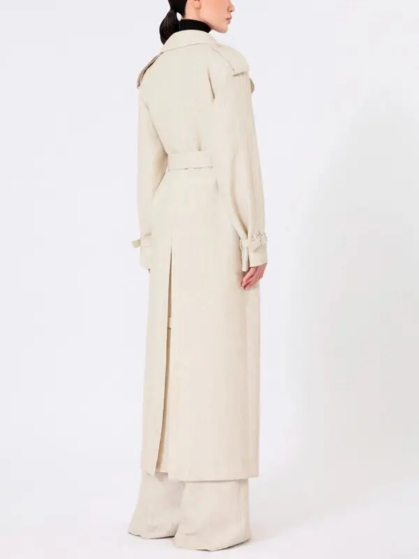 Max Mara Linen Trench Coat