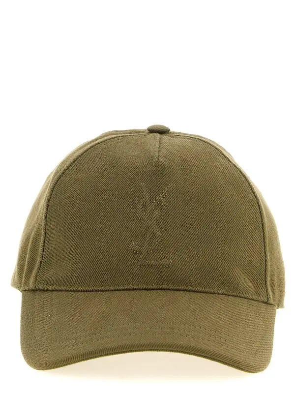 Saint Laurent Cassandre Cap - Green