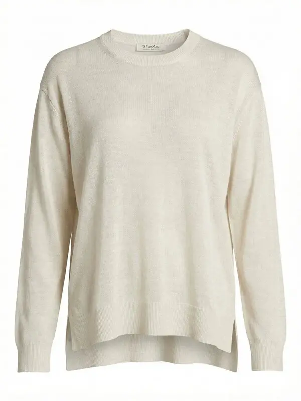 Max Mara Linen Pullover - Multicolor