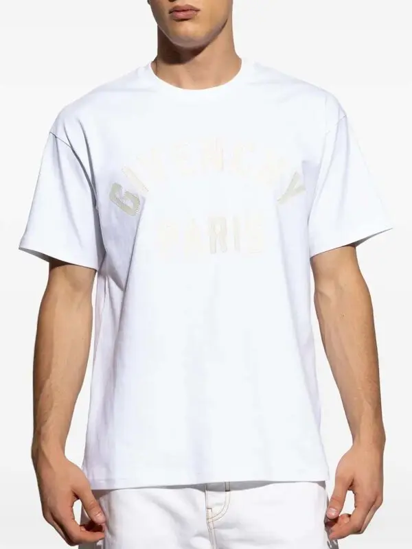 Givenchy Logo Print T-shirt - White