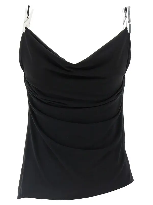 Coperni Draped Jersey Top