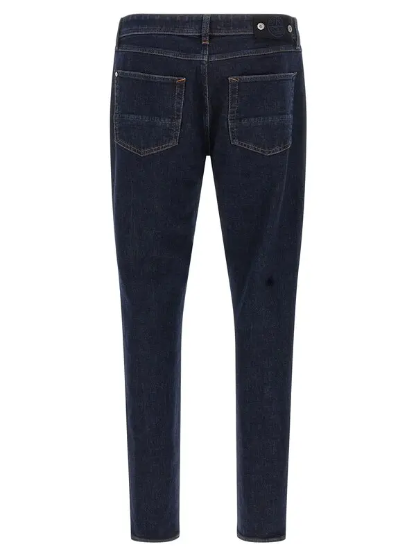 Stone Island Indigo Denim-rinsed Jeans
