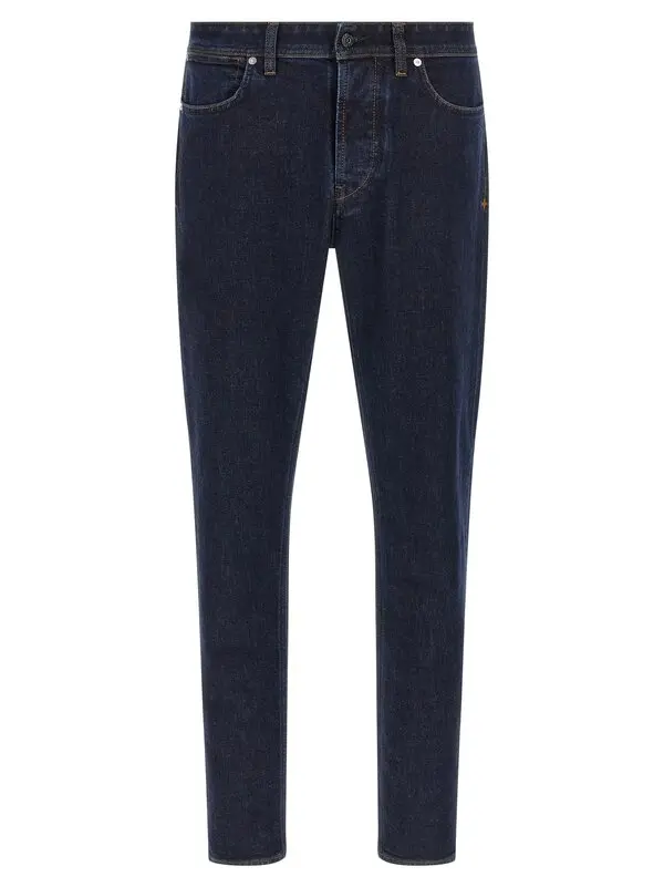 Stone Island Indigo Denim-rinsed Jeans - Blue