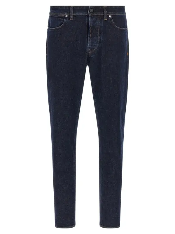 Stone Island Indigo Denim-rinsed Jeans - Blue