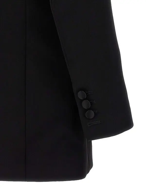 Balmain Leaf Embroidery Blazer