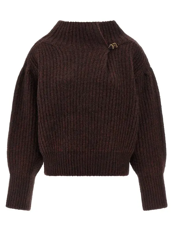 Dries Van Noten Two-tone Knitted Wool & Alpaca Sweater - Multicolor