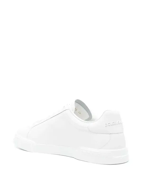 Dolce & Gabbana Leather Lace-up Sneakers