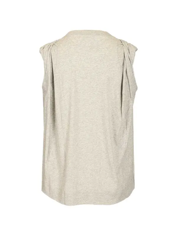 Dries Van Noten Sleeveless Ultra-light Jersey Top