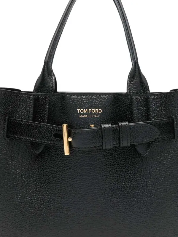 TOM FORD Audrey Buckle Tote Bag - Black