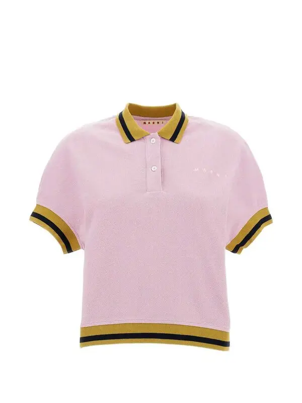 Marni Striped Polo Shirt