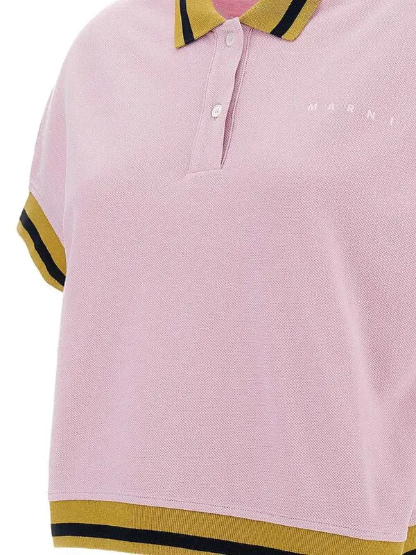 Marni Striped Polo Shirt