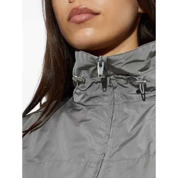 Alexander Wang Oversized Zip-up Jacket With High Neck