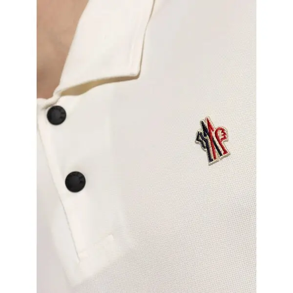 Moncler Neutrals Polo Shirts
