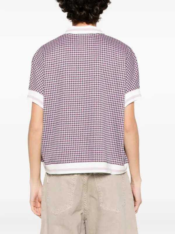 Marni Checked Knit Polo - Multicolor
