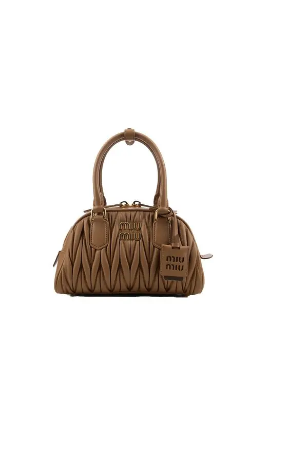 Miu Miu Quilted Top Handle Bag