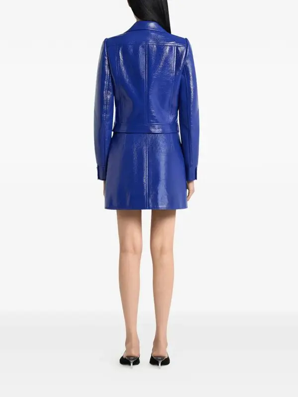 COURREGES Re-edition Vinyl Jacket - Blue
