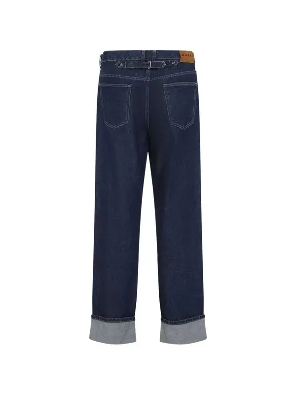 Marni Embroidered Cotton Jeans