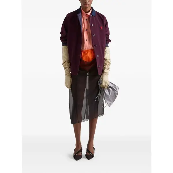 Prada Cotton Poplin Short Sleeve Shirt