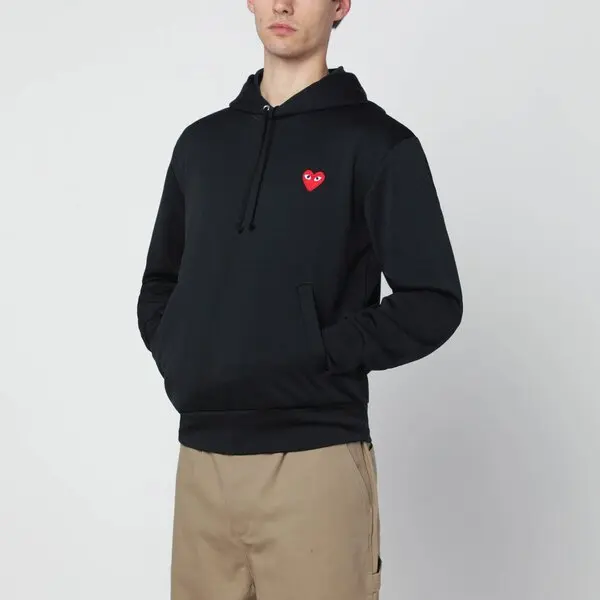 Comme Des Garçons Hooded Sweatshirt
