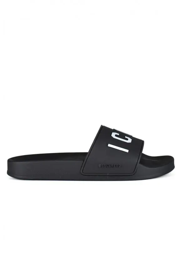 Dsquared2 Icon Slides - Black