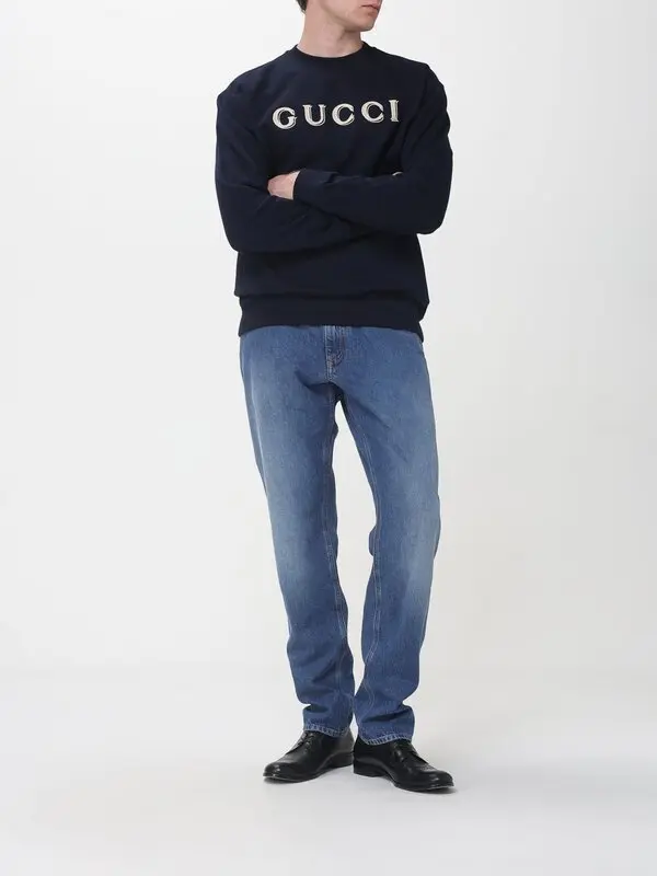 Gucci Crewneck Sweatshirt With Logo