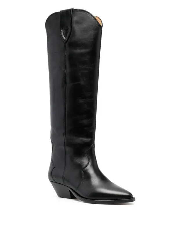 Isabel Marant Étoile Denvee Suede Boots - Black