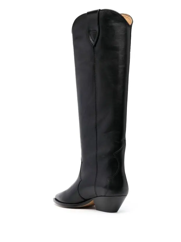 Isabel Marant Étoile Denvee Suede Boots - Black