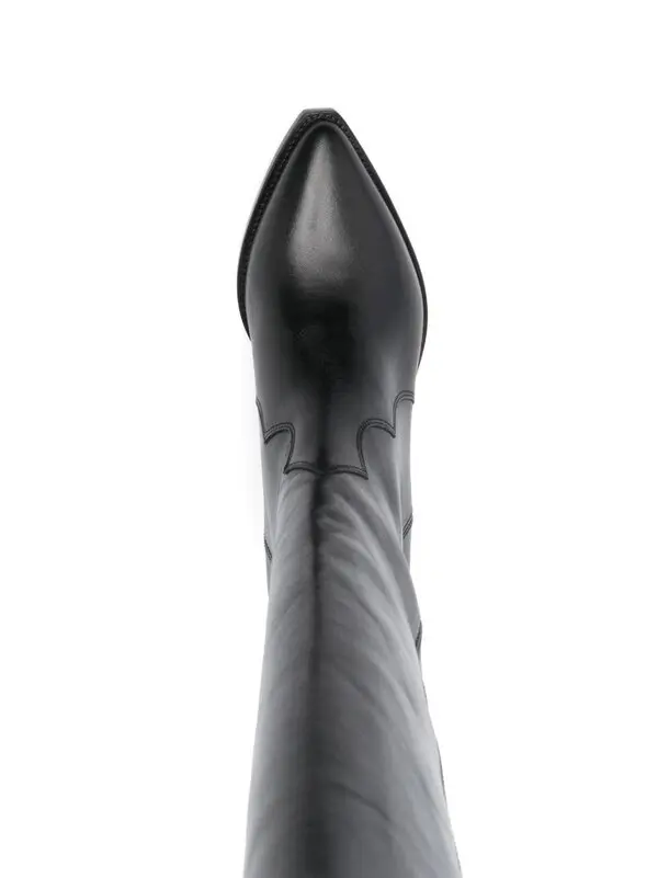 Isabel Marant Étoile Denvee Suede Boots - Black