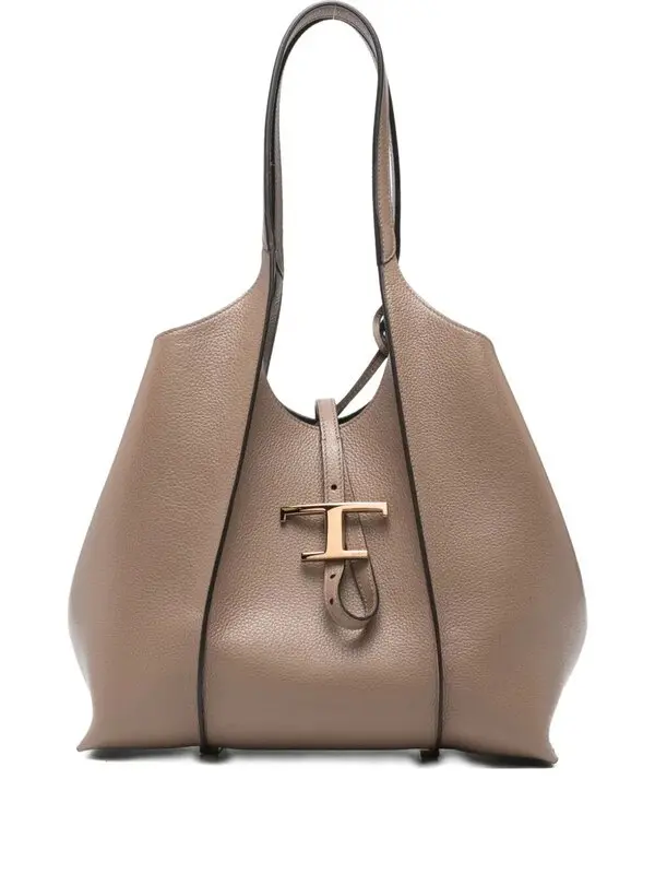 TOD'S Timeless Small Leather Shopping Bag - Multicolor
