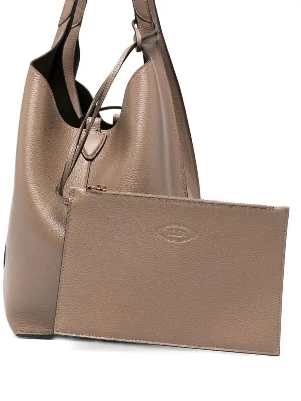 TOD'S Timeless Small Leather Shopping Bag - Multicolor
