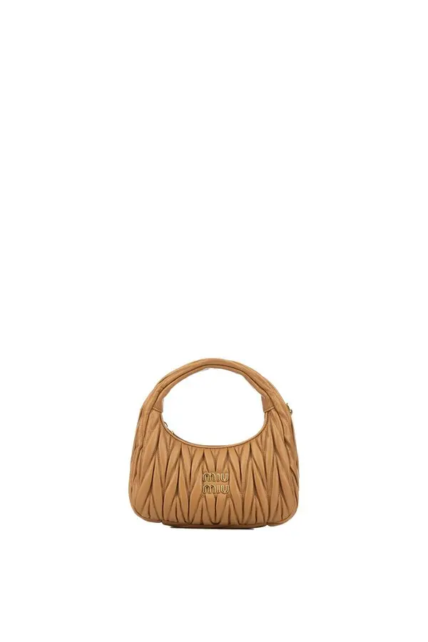 Miu Miu Quilted Leather Handbag - Multicolor