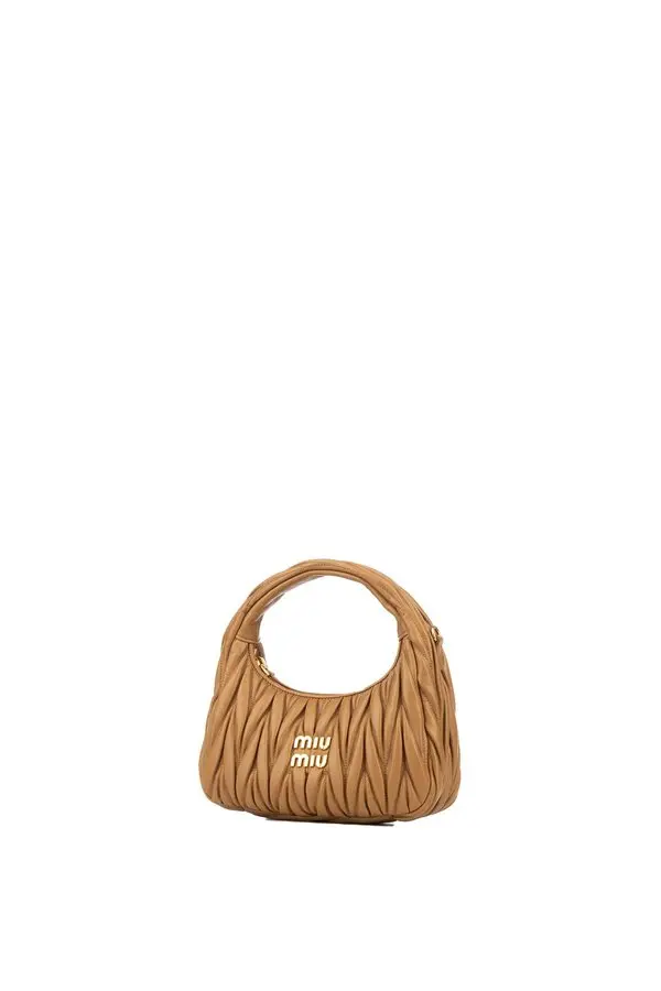 Miu Miu Quilted Leather Handbag