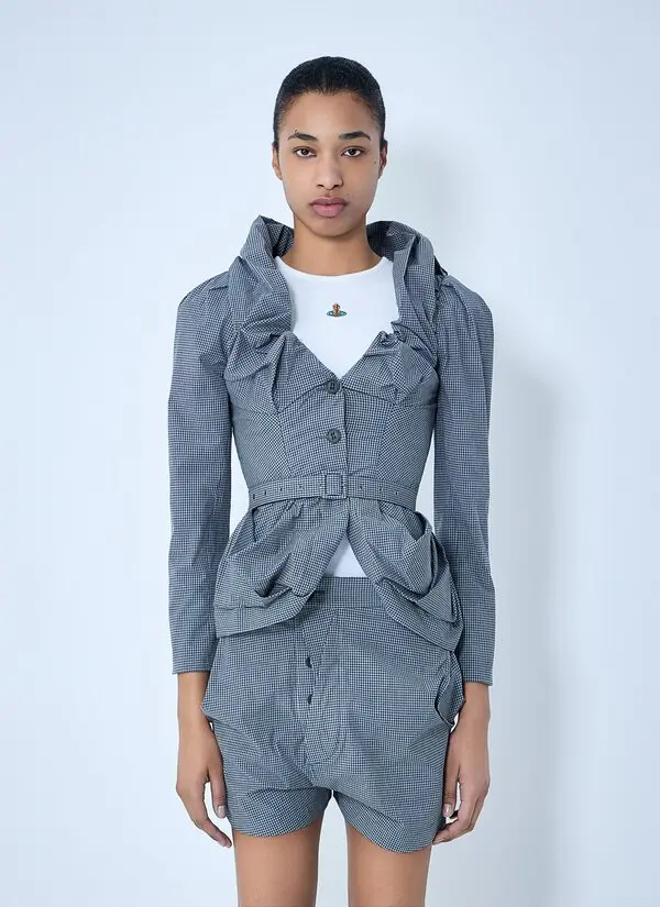 VIVIENNE WESTWOOD Kendall Blazer In Gingham