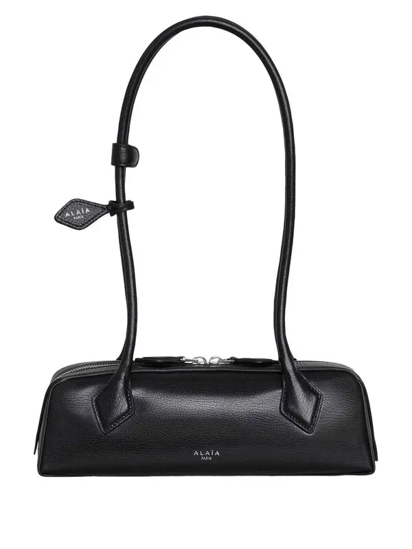Alaïa Le Teckel Small Bag In Leather - Black