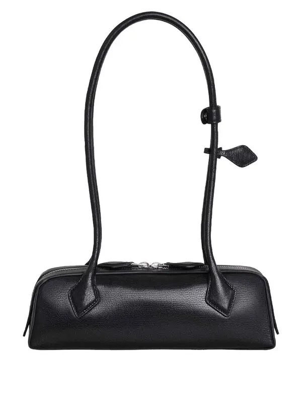 Alaïa Le Teckel Small Bag In Leather - Black