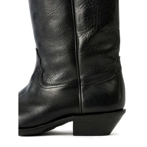Our Legacy Calf Leather Pointed Toe Boots