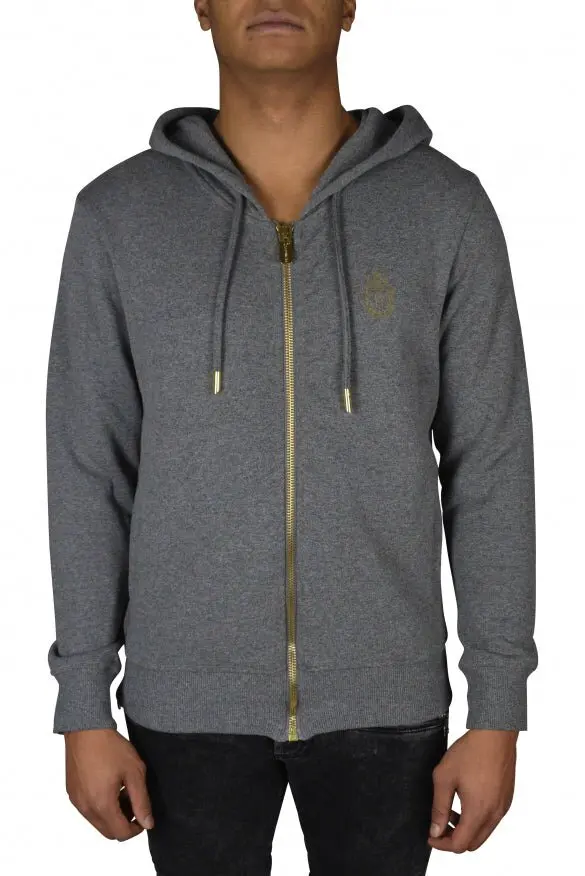BILLIONAIRE Hooded Vest - Gray