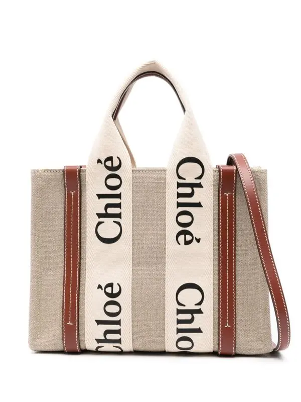 Chloé Small Woody Tote Bag - Multicolor