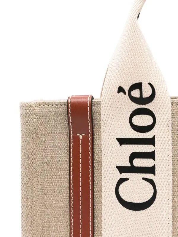 Chloé Small Woody Tote Bag - Multicolor