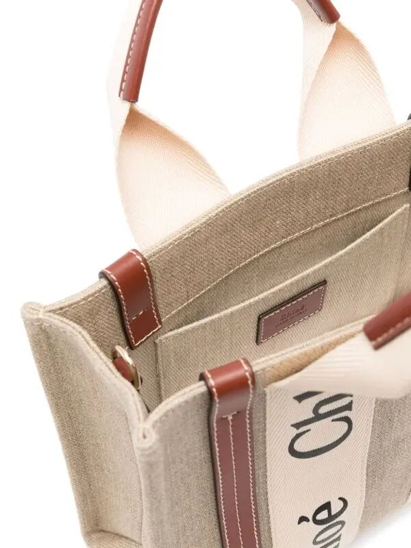 Chloé Small Woody Tote Bag - Multicolor