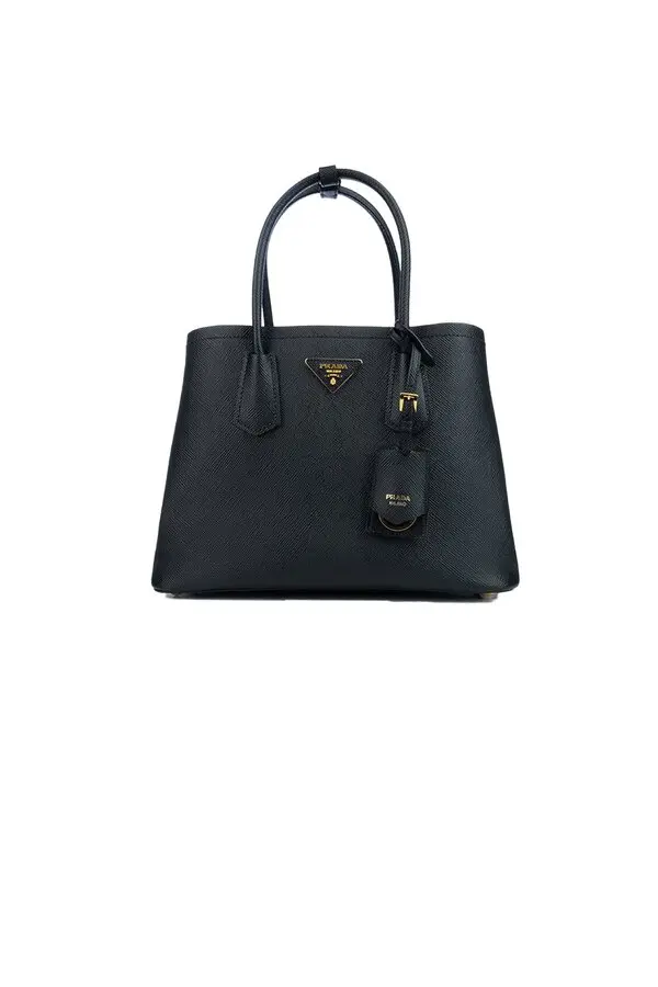 Prada Textured Leather Top Handle Bag - Multicolor