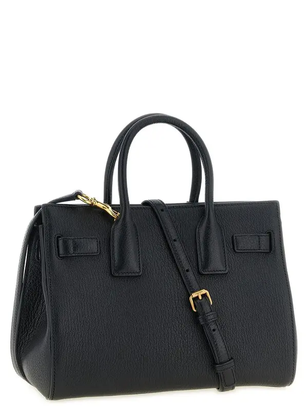 Saint Laurent Sac De Jour Small Handbag - Black