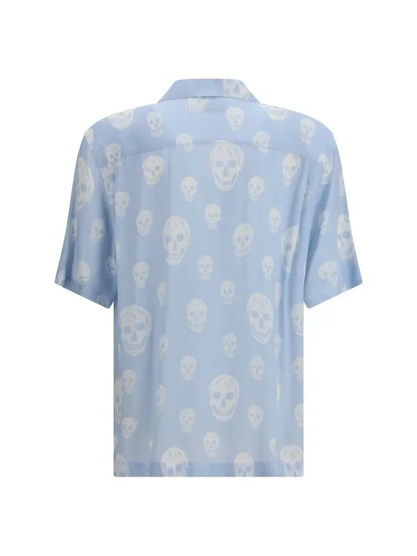 Alexander McQueen Skull-printed Hawaiian Shirt