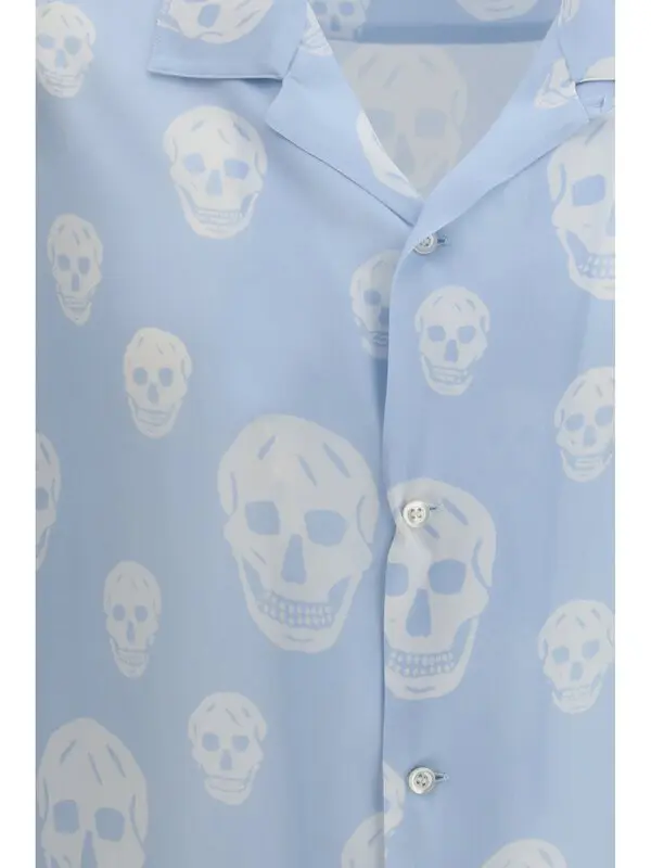 Alexander McQueen Skull-printed Hawaiian Shirt