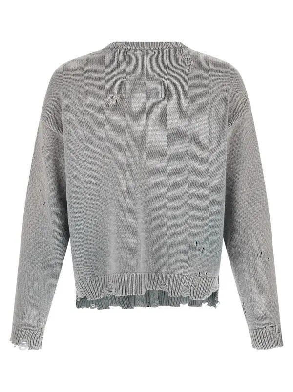 Mihara Yasuhiro Dog Jacquard Knit Cardigan