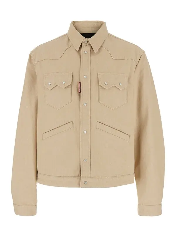 Dsquared2 Cotton Jacket - Multicolor