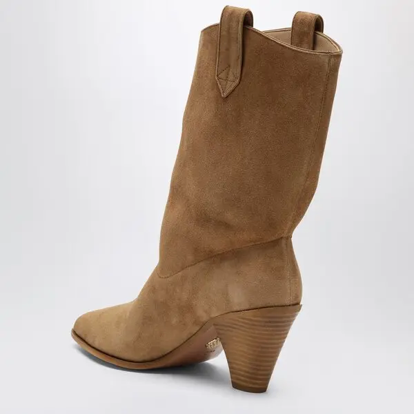 AQUAZZURA Suede Texan Boots